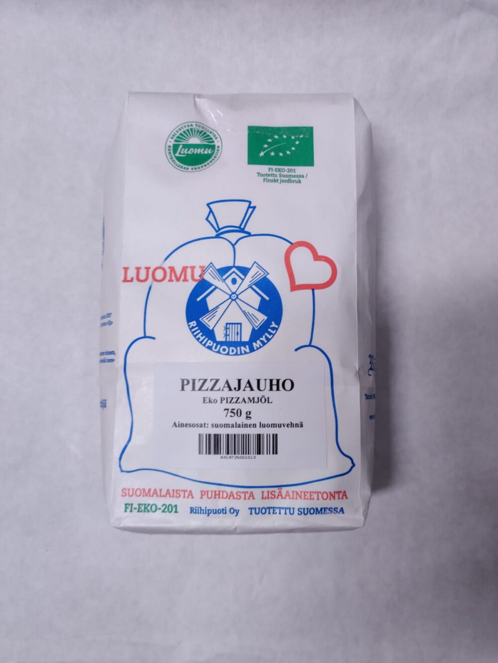 Luomu Pizzajauho 750g - Riihipuoti